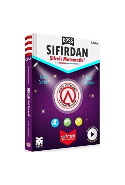 Modus Yayınları KPSS Sıfırdan Şifreli Matematik 1. Kitap Modus Yayınları KPSS Sıfırdan Şifreli Matematik 1. Kitap