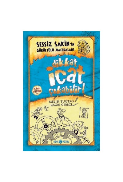 Dikkat Icat Çıkabilir! - Sessiz Sakin’in Gürültülü Maceraları 2 - Melih Tuğtağ Dikkat Icat Çıkabilir! - Sessiz Sakin’in Gürültülü Maceraları 2 - Melih Tuğtağ