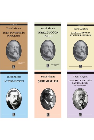Yusuf Akçura Seçme Eserler (6 Kitap)
