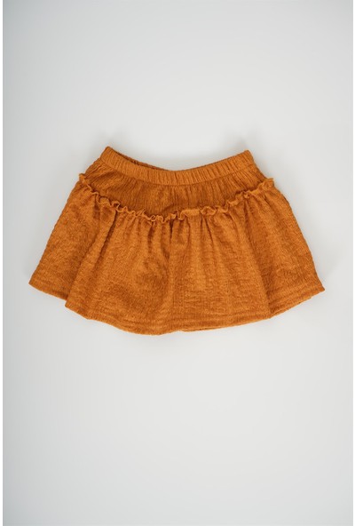 Miniko Kids Kız Çocuk Pamuk Etek Şort