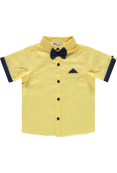 Civil Boys Erkek Çocuk Gömlek 2-5 Yaş Sarı