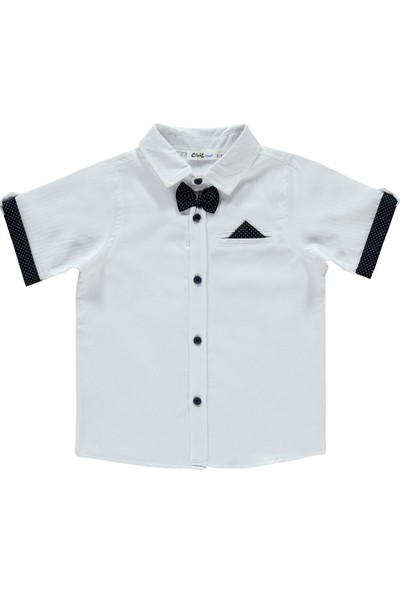 Civil Boys Erkek Çocuk Gömlek 2-5 Yaş Beyaz