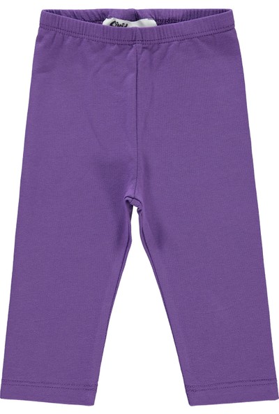 Kujju Civil Baby Kız Bebek Tayt 6-18 Ay Mor