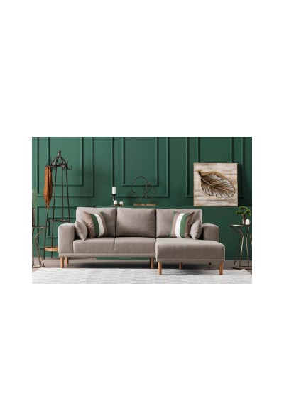 Ceviz Mobilya Daisy Krem Köşe Koltuk Yön Ayarlanır 250 x 160 cm Ceviz Mobilya Daisy Krem Köşe Koltuk Yön Ayarlanır 250 x 160 cm