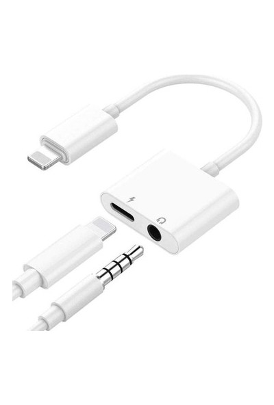 Teknomila Apple iPhone Uyumlu 3.5 mm Jack Kulaklık Çevirici Lightning Aux Dönüştürücü Teknomila Apple iPhone Uyumlu 3.5 mm Jack Kulaklık Çevirici Lightning Aux Dönüştürücü
