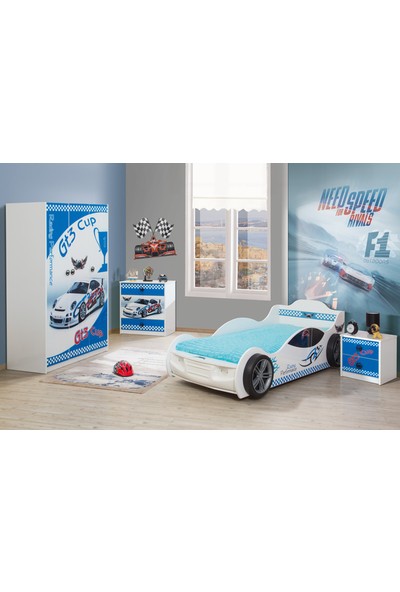 Road Blue Çocuk Odası Takımı