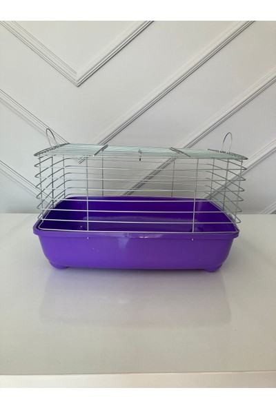 Lets Get Pet Tavşan Hamster Ginepig Kafesi 48 x 36 cm