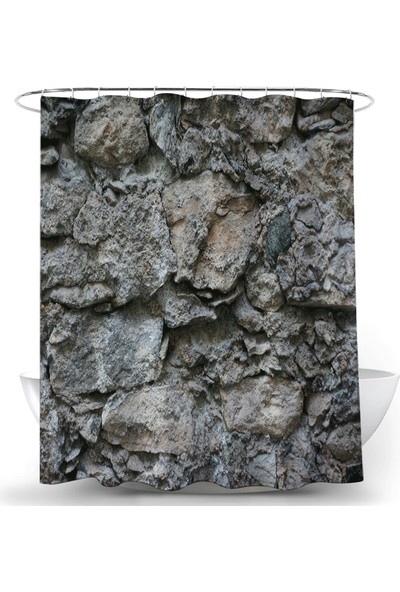 Yilegou 180X180CM Baskılı Su Geçirmez Duş Perdesi - Gri (Yurt Dışından) Yilegou 180X180CM Baskılı Su Geçirmez Duş Perdesi - Gri (Yurt Dışından)