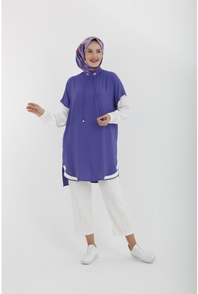 Armine Yeni Sezon Ipek Krep Kumaş Trend Tunik Armine Yeni Sezon Ipek Krep Kumaş Trend Tunik