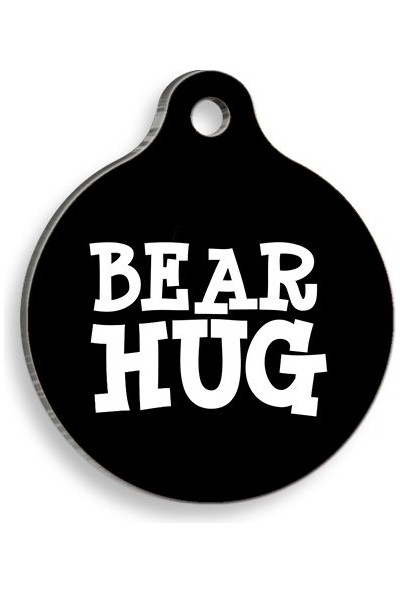 See Me Bear Hug Yuvarlak Kedi ve Köpek Künyesi