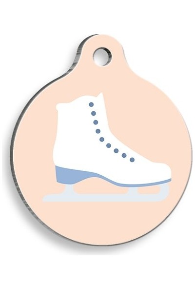 See Me Buz Pateni Yuvarlak Kedi ve Köpek Künyesi See Me Buz Pateni Yuvarlak Kedi ve Köpek Künyesi