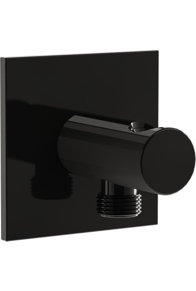 VitrA Suit A4283239 Ankastre El Duşu Çıkışı, Parlak Siyah