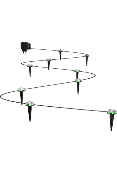 Berlin Shop Dış Mekan Aydınlatma 9x Led Şeffaf