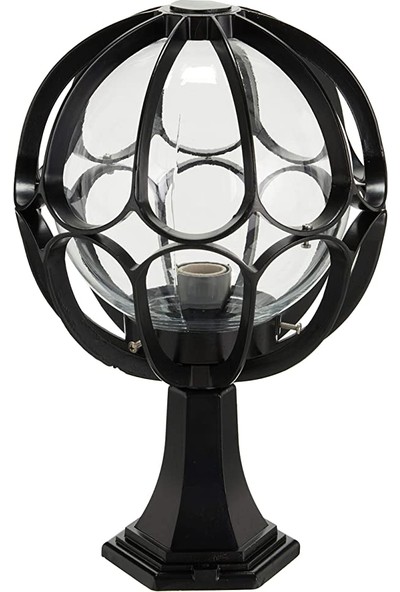 Berlin Shop Dış Mekan Döküm Şeffaf Akrilik Gloplu Set Üstü Aydınlatma 25'lik