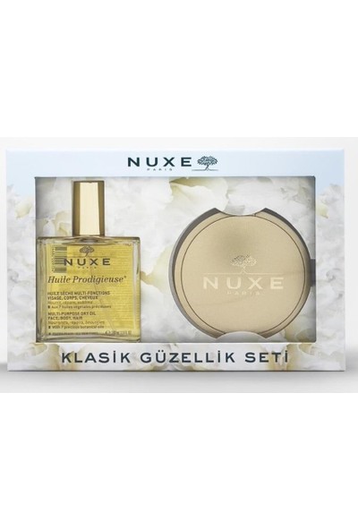 Nuxe Huile Prodigieuse Klasik Güzellik 100 ml Bakım Seti Nuxe Huile Prodigieuse Klasik Güzellik 100 ml Bakım Seti