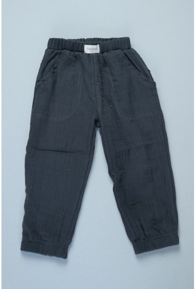 Cuckoo Müslin Pantolon Çocuk Antrasit Cuckoo Müslin Pantolon Çocuk Antrasit