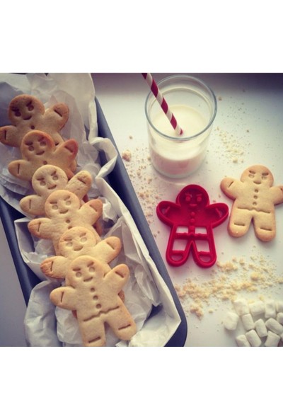 İşbilen Teknoloji Yılbaşı Kurabiye Kalıbı 9 cm