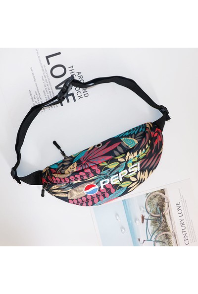 Wonderful Day Erkek Spor Göğüs Çantası - Pembe/mavi (Yurt Dışından)