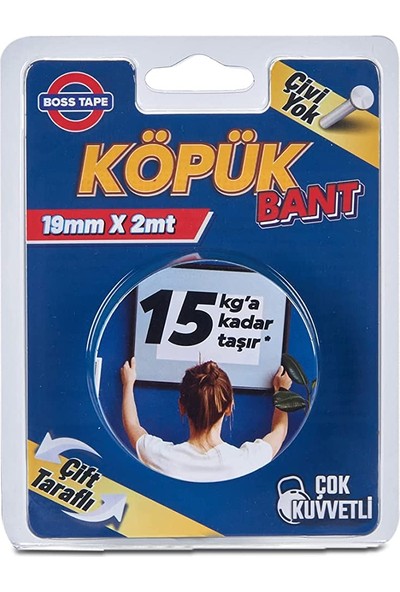 Berlin Shop Solvent Akrilik Güçlü Köpük Aksesuar Montaj Bandı Berlin Shop Solvent Akrilik Güçlü Köpük Aksesuar Montaj Bandı