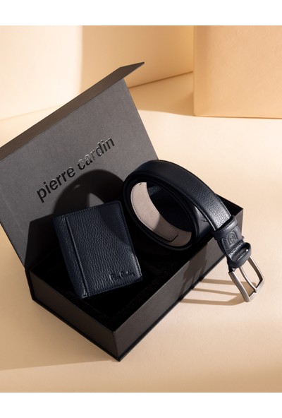 Pierre Cardin Erkek Siyah Kemer Set 50257447-001