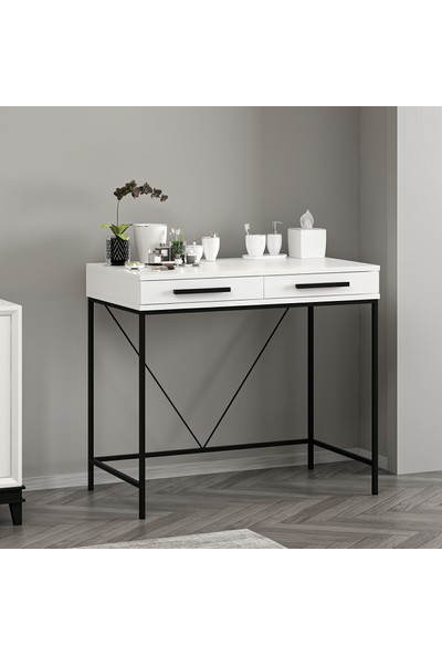 Minar Sane Makyaj Masası - Beyaz