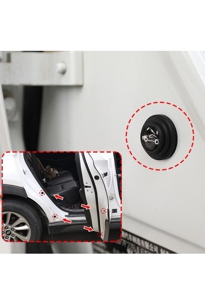 Real West Araba Kapı Ses ve Darbe Emici Pad 10'lu