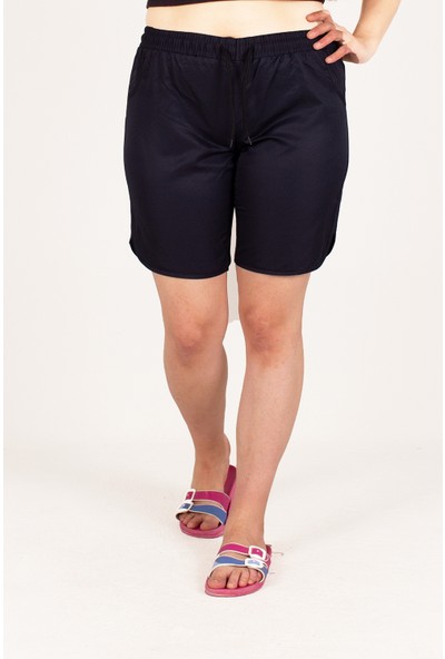 Truva Xxl Büyük Beden Kadın Giyim Mikro Kumaş Deniz Şort Renkli KŞ053 Truva Xxl Büyük Beden Kadın Giyim Mikro Kumaş Deniz Şort Renkli KŞ053