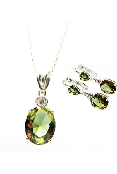 Gümüş Baget Turmalin Taşlı Kadın Yüzük Gümüş Baget Turmalin Taşlı Kadın Yüzük