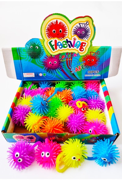 Mahi Max Işıklı Kirpi Yoyo - 4 Adet