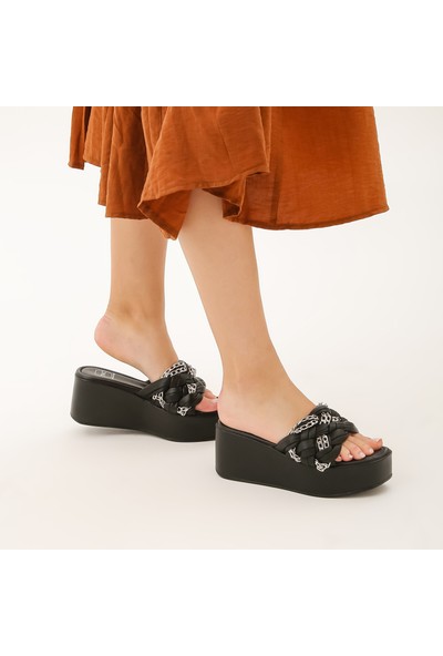 Kemal Tanca Kadın Derı Günlük Terlik 453 461 Byn Trlk Y22 Kemal Tanca Kadın Derı Günlük Terlik 453 461 Byn Trlk Y22