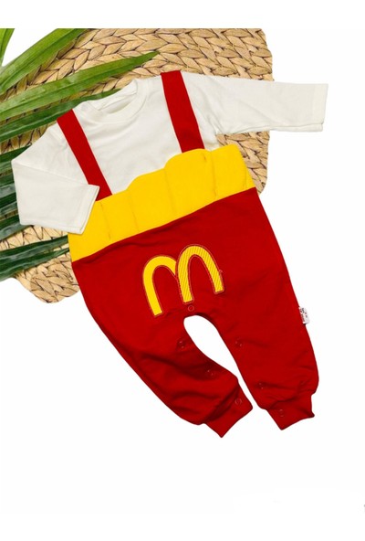 Babixkids Ünisex Pattates Figürlü Bebek Badili Slopet