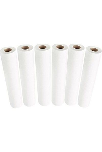 Amt Muayene Masa Örtüsü Laminesiz 6 Rulo 50CMX40MT Toplam 240MT Amt Muayene Masa Örtüsü Laminesiz 6 Rulo 50CMX40MT Toplam 240MT