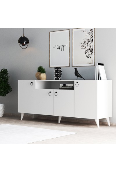 Tanmob Azra Konsol Beyaz - KSL0201