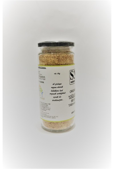 Sy Naturel Organik Yoğurtsuz Bebektarhanası 400GR