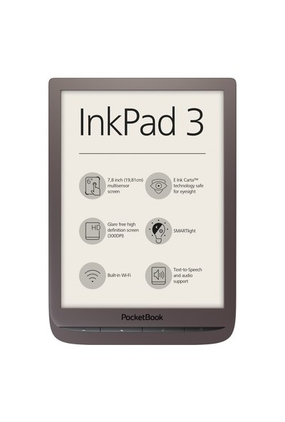 Pocketbook Inkpad 3 E Kitap Okuyucu 7.8'' Kahverengi Pocketbook Inkpad 3 E Kitap Okuyucu 7.8'' Kahverengi