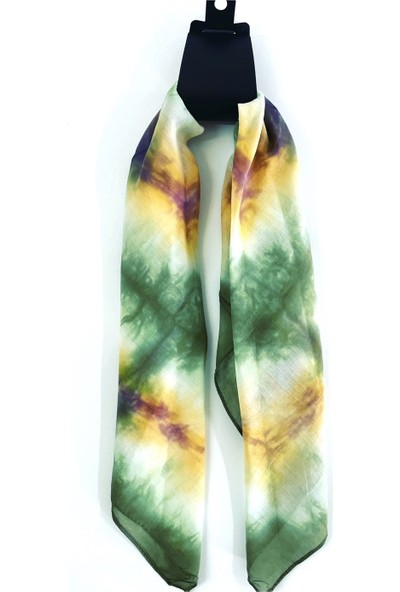 Nisa Renkli Fular&yeşil