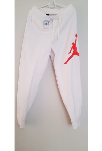 Nike Jordan Jumpman Beyaz Eşofman Altı DA6803-100