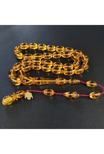 BCF Ateş Kehribar (Sarı Koyu) Tesbih 33 Habbe 386MM 21GR Kutulu T0070.410 BCF Ateş Kehribar (Sarı Koyu) Tesbih 33 Habbe 386MM 21GR Kutulu T0070.410