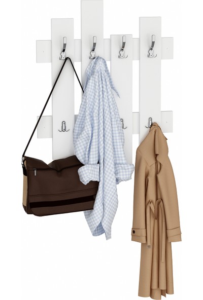 Wave Askılık Parlak Beyaz Wave Askılık Parlak Beyaz