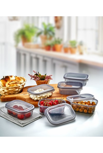 Saklama Kabı Kahvaltılık 6'lı Set 400 ml