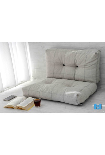 Mavi Vitrin Iç Mekan Balkon Teras Yer Minderi Keten Kumaş 70X50 cm Mavi Vitrin Iç Mekan Balkon Teras Yer Minderi Keten Kumaş 70X50 cm