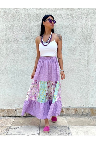 Something Special Lavanta-Çingene Etek