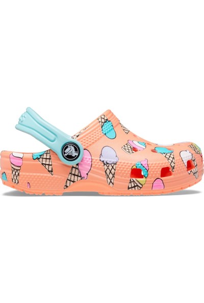 Crocs Classic Pool Party Çocuk Terlik Papaya Crocs Classic Pool Party Çocuk Terlik Papaya
