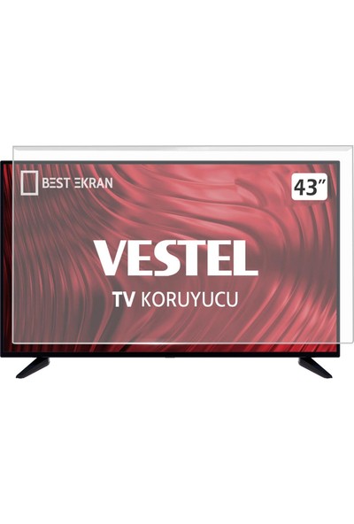Best Ekran Vestel 43UA9600 Tv Ekran Koruyucu - Vestel 43