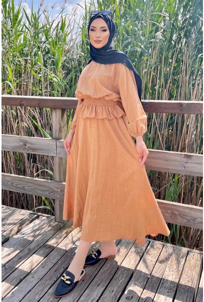 Gold Magazin Latte Bluzlu Takım Gold Magazin Latte Bluzlu Takım