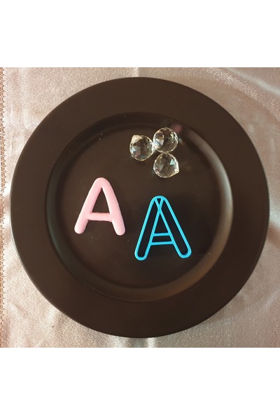 3D Sepetim A Harf Kurabiye Kalıbı 80 x 71 x 15 mm