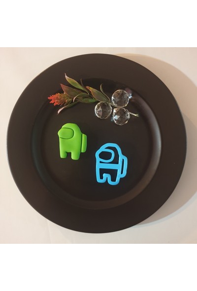 3D Sepetim Among Us Kurabiye Kalıbı 60 x 77 x 12 mm