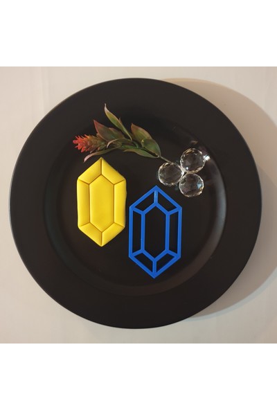 3D Sepetim Rupee Kurabiye Kalıbı 70 x 125 x 12 mm 3D Sepetim Rupee Kurabiye Kalıbı 70 x 125 x 12 mm