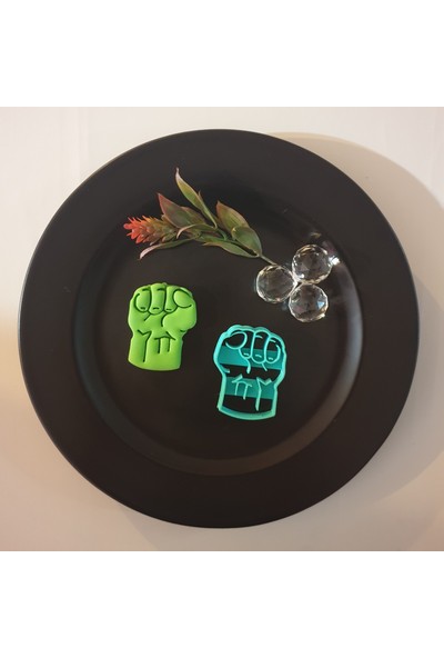 3D Sepetim Hulk Eli Kurabiye Kalıbı 66 x 80 x 12 mm