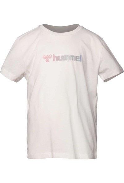 Hummel Dego Kız Çocuk Tişört-Beyaz 911570-9003 6 Yaş - Beyaz